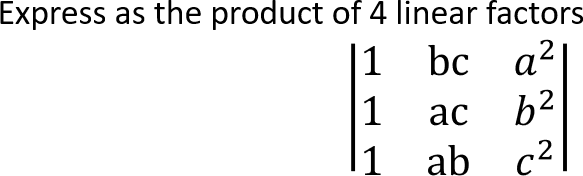 A Further Level Maths | 3 Questions | Mathsbox
